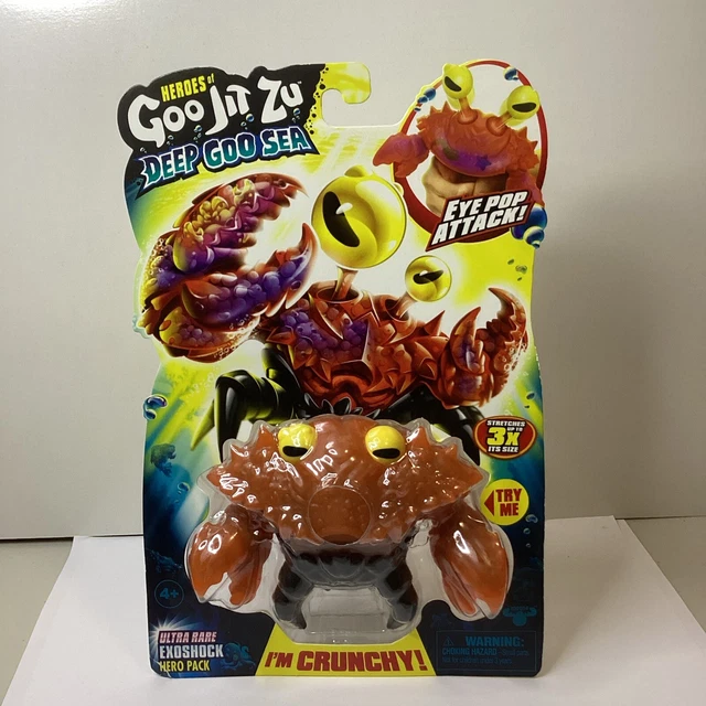 HEROES OF GOO Jit Zu Deep Goo Sea Ultra Rare Exoshock Brand New Sealed ...