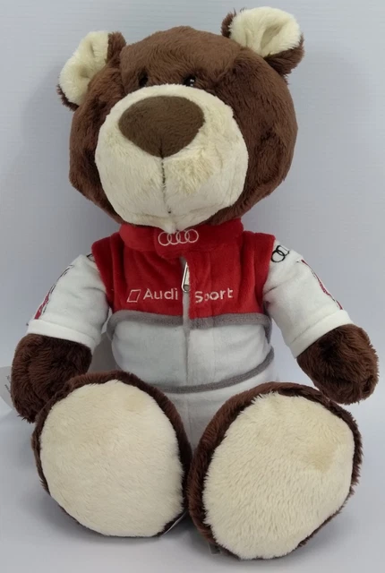 AUDI MOTORSPORT BEAR 40cm DTM Racing Suit - GENUINE MERCHANDISE £39.99 ...