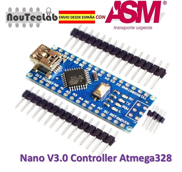 Nano V30 Atmega328p Controller Board Compatible Arduino Nano V3 Ch340 3015