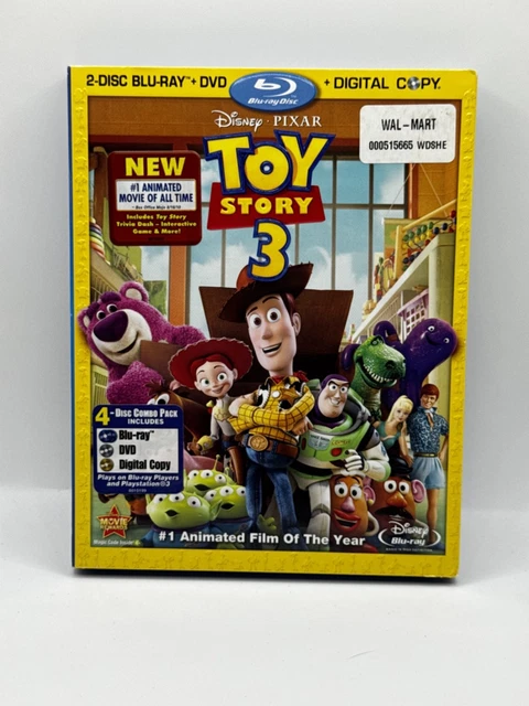 TOY STORY 3 (Blu-ray, 2010) Tested and Works £16.25 - PicClick UK