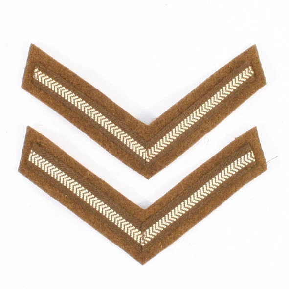 REPLICA LANCE CORPORAL Rank Stripes British army WW2 & WW1 BE608 £7.75 ...