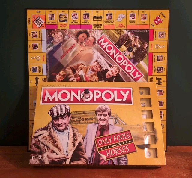 MONOPOLY ONLY FOOLS And Horses Board Game Complete Lovely Jubbly ...
