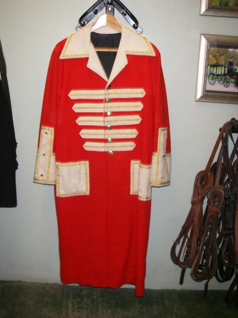 HORSE DRAWN CARRIAGE Driving, Livery, Road or Mail Coach Guards Coat £ ...