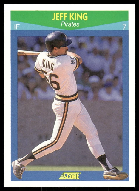 1990 SCORE RISING Stars Jeff King Pittsburgh Pirates EUR 1,76 - PicClick FR