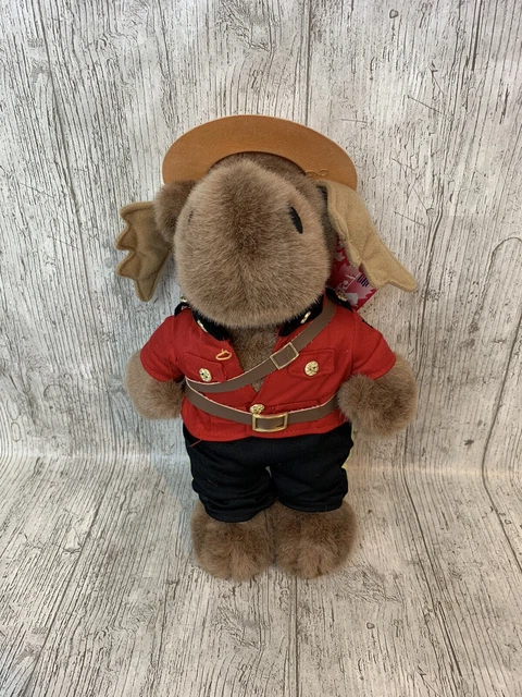 OFFICIAL RCMP CANADA CRC Mountie Officer Moose 11” Plush Soft Toy ...
