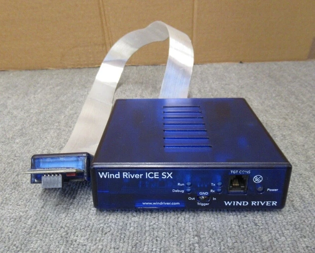 WIND RIVER ICE SX PCT-00261-102 PowerPC Probe Jtag Auto Voltage ...