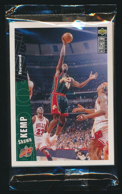 1996-97 COLLECTOR'S CHOICE Seattle Sonics - Ensemble complet (9+2 ...