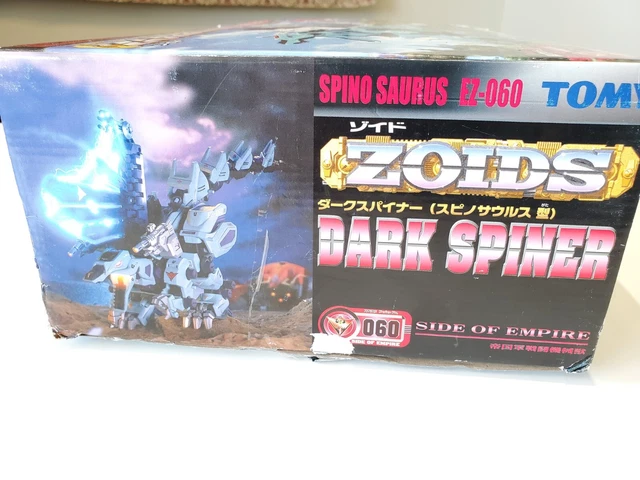 ZOIDS DARK SPINER Spinosaurus Type 1/72 Scale Plastic Set Figure Takara ...