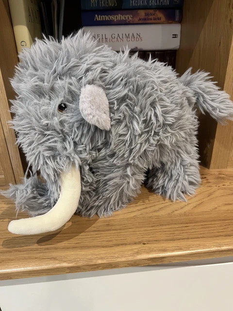 COLCHESTER ZOO WOOLLY Mammoth Plush 12" with Tag £12.92 - PicClick UK
