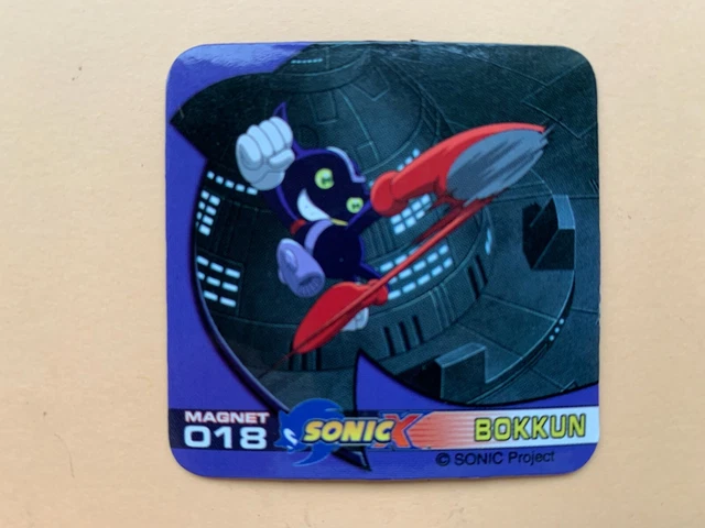 SONIC X MAGNETS 018 SONIC PROJECT Personnage BOKKUN Aimant Collection ...