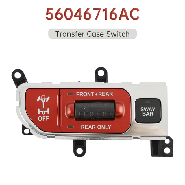 56046716AC TRANSFER CASE Switch pour Jeep Wrangler JL Off Road 2018 ...