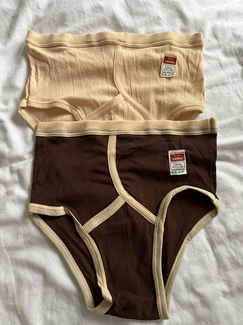 MEN’S VINTAGE RETRO Y-Fronts Nylon Size Large £30.00 - PicClick UK