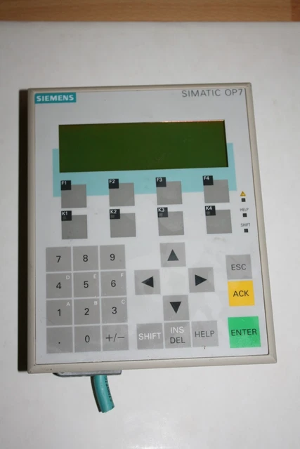 SIEMENS OPERATOR PANEL OP7-DP gebraucht Simatic EUR 145,00 - PicClick DE