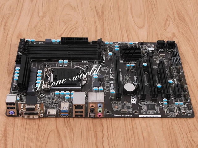 ASROCK B75 PRO3 Motherboard Socket 1155 DDR3 Intel B75 100% working £85 ...