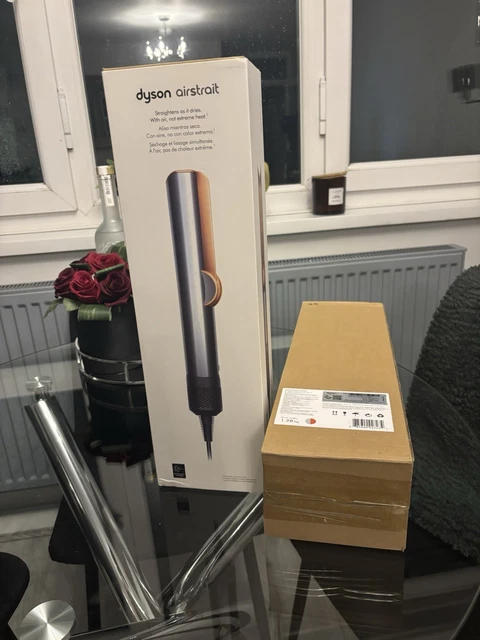 DYSON AIRSTRAIT HAIR Straightener – Nickel & Copper – Brand New, Unused ...