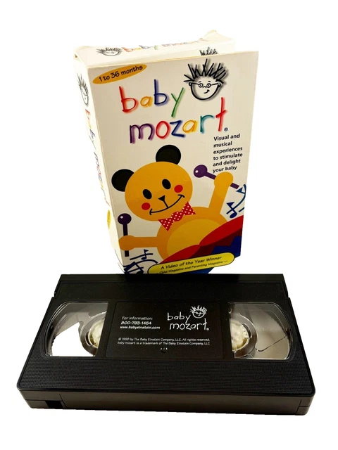 BABY EINSTEIN BABY Mozart 1998 VHS Tape *TESTED* £26.60 - PicClick UK