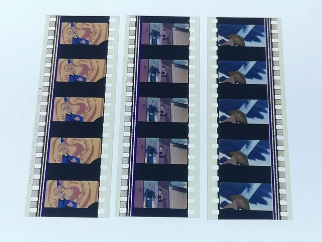 WALT DISNEY MULAN 35mm Animation Film Cell Strips Frames Collectable ...