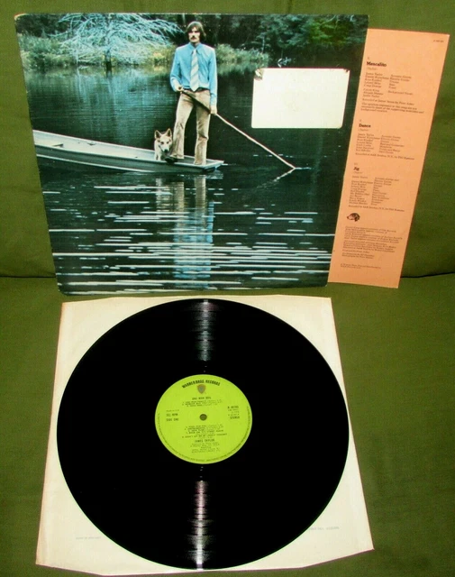 JAMES TAYLOR ONE Man Dog ORIGINAL 1st UK WARNER BROS 1972 + Lyric ...
