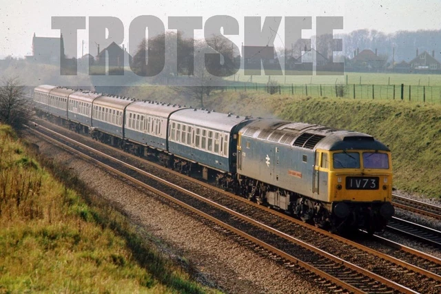35MM SLIDE BR British Rail Diesel Loco Class 47 47078 Maidenhead 1975 Original £5.50 - PicClick UK