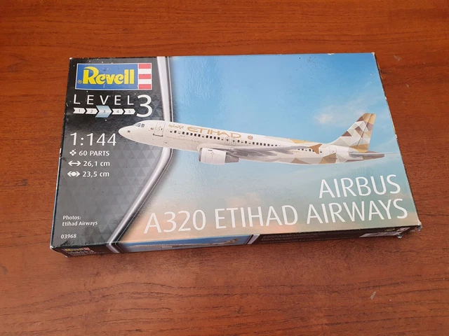 REVELL AIRBUS A320 Etihad Airways Model Kit Unused. £19.99 - PicClick UK