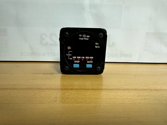 JPI FS 450 Fuel Flow Meter PN: 450000-P As Removed EUR 275,83 - PicClick FR