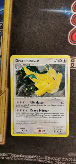 CARTE POKÉMON N°2/146 Dracolosse HOLO - D&P Eveil Des Légendes - VF EUR ...