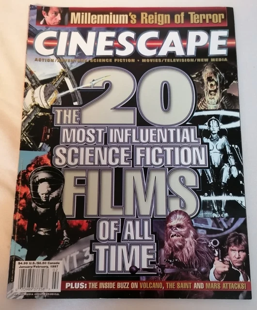 MAGAZINE - CINESCAPE Jan-Feb 1997 20 Most Influential Sci-Fi Films Of ...