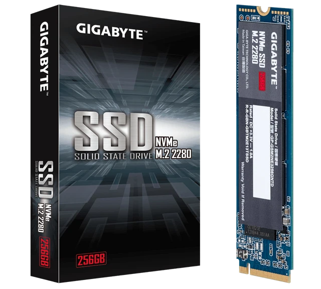 GIGABYTE 256 GO SSD M.2 NVMe PCIe 3.0 x4 EUR 38,43 - PicClick FR