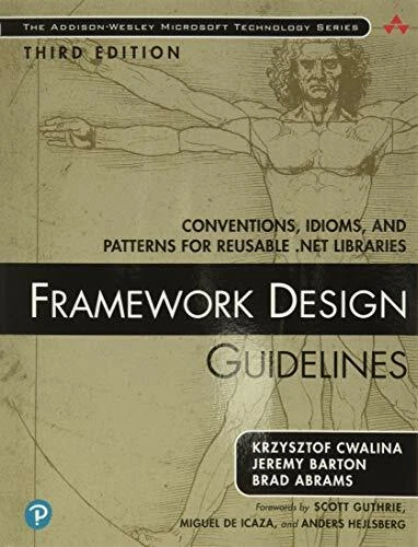 FRAMEWORK DESIGN GUIDELINES: Conventions, Idiom. Cwalina, Abrams, Barton** EUR 57,73 - PicClick FR