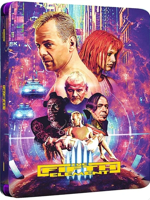 THE FIFTH ELEMENT UK Exclusive Limited Edition 4K UHD Blu-ray SteelBook ...