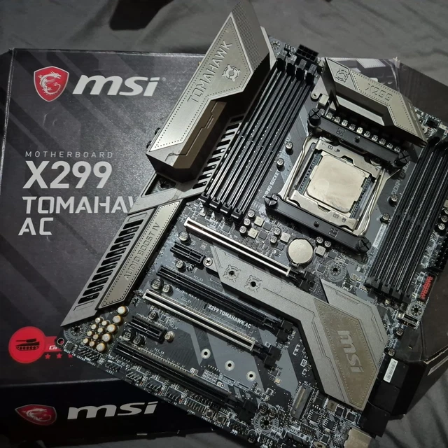 MSI X299 TOMAHAWK AC 2066 ATX Motherboard + I7-7800x CPU + Thermalright ...
