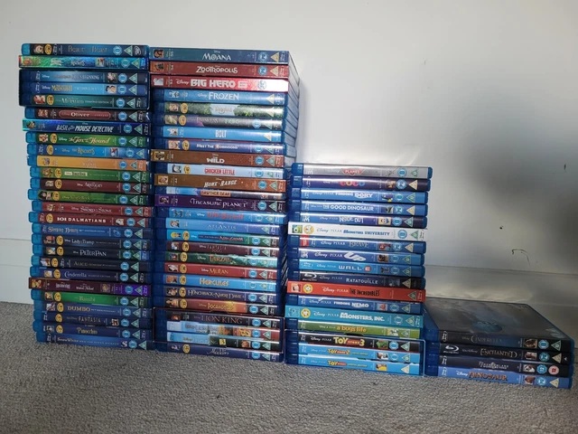 DISNEY & PIXAR Blu Ray Classics - 74 With o-rings And 3d £220.00 ... DISNEY & PIXAR Blu Ray Classics - 74 With o-rings And 3d £220.00 ...