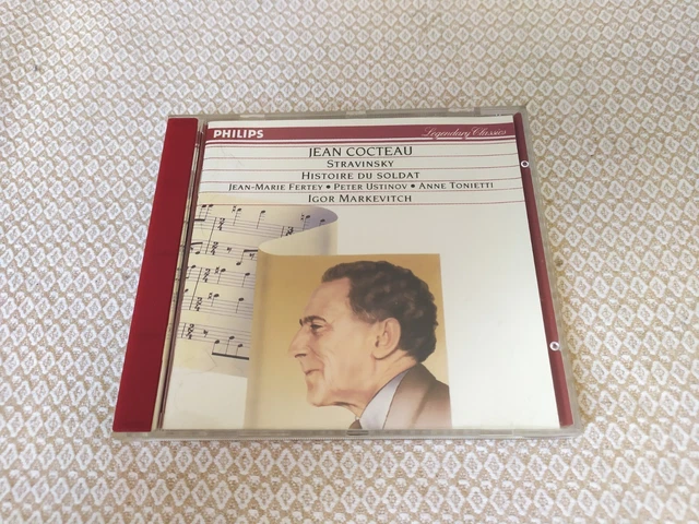 COCTEAU - STRAVINSKY : L'Histoire du Soldat - Fertey, Markevitch - CD ...