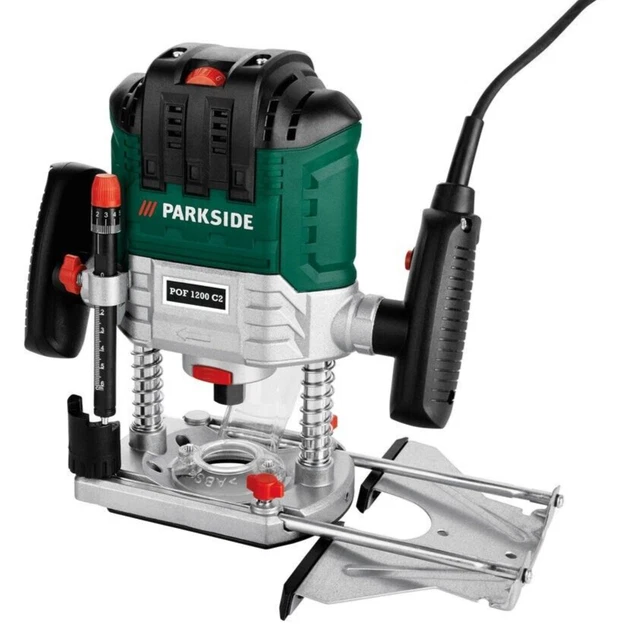 PARKSIDE ROUTER POWERFUL Versatile Adjustable Depth Template Guide ...