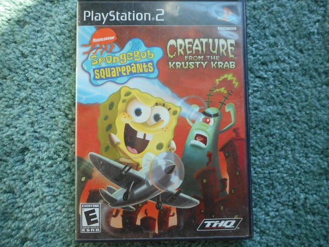PLAYSTATION 2 SPONGEBOB Squarepants Creature from the Krusty Krab ...