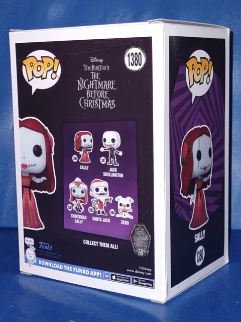 NIGHTMARE BEFORE CHRISTMAS 30th Formal Sally Funko Pop Vinyl Figure ...