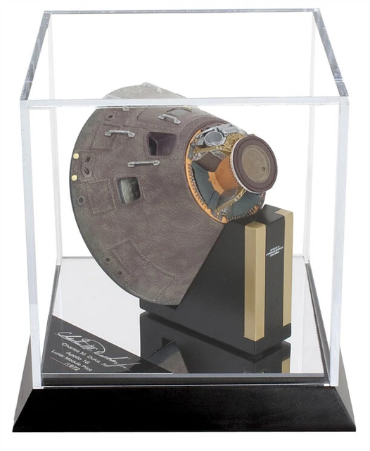 NASA APOLLO COMMAND Module Space Capsule Charles Duke Signed 1/25 ES ...