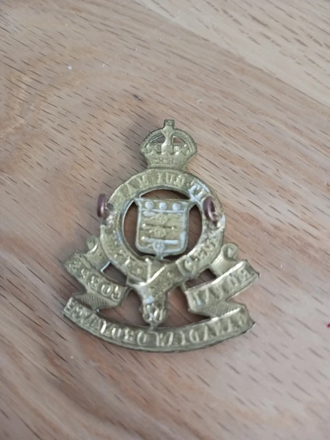 ORIGINAL WW2 ROYAL Canadian Ordnance Corps RCOC Canada Army Cap Badge ...