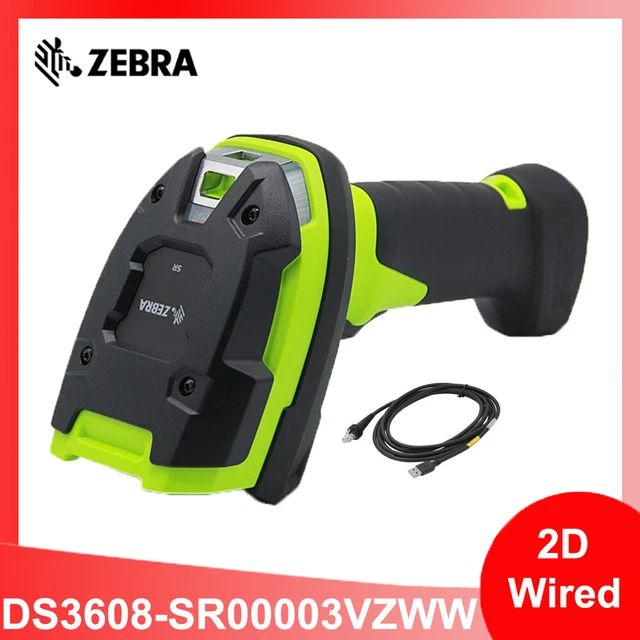 ZEBRA DS3608-SR00003VZWW ULTRA Rugged USB 2D Corded Handheld Barcode ...