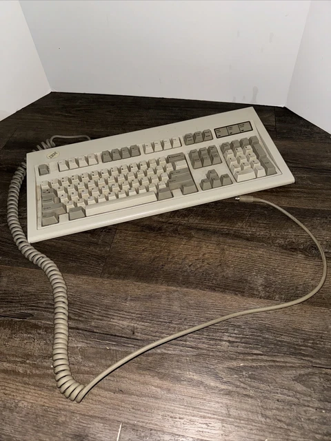 IBM MODEL M 1391401 Mechanical Keyboard 17 MAR 1989 Excellent Working ...