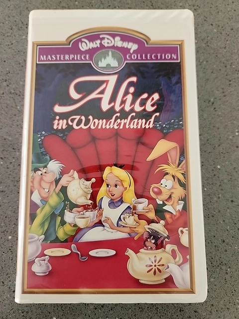 ALICE IN WONDERLAND (VHS Tape, 1997, Walt Disney Home Entertainment) $70.00 - PicClick CA