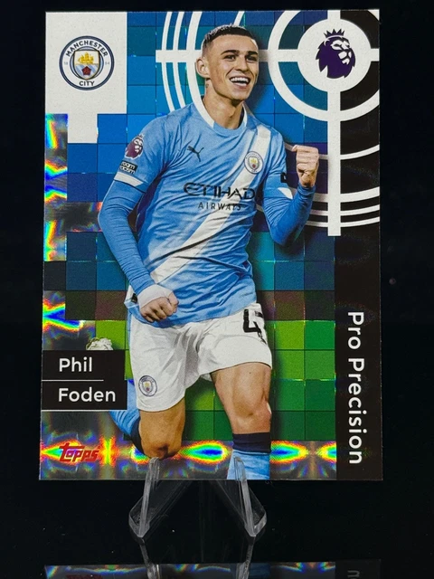 TOPPS PREMIER LEAGUE 2025 Pro Precision Phil Foden Manchester City #411 ...