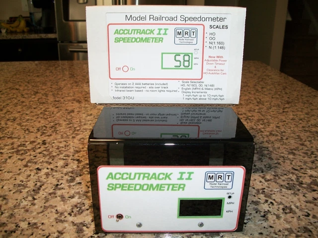 MRT ACCUTRACK 2 Model Railroad Speedometer Newest Version ! Bob The ...