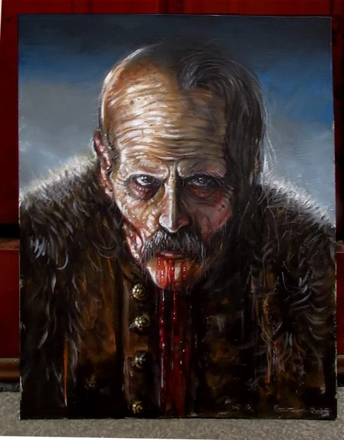 NOSFERATU 2025 Bill Skarsgard As Count Orlok Original Art £52.72 ...