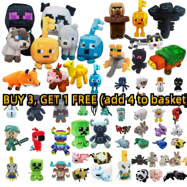 PLUSH TOYS MINECRAFT Stuffed Enderman Creeper Animal Doll Soft Plush Toys Gift £11.10 - PicClick UK