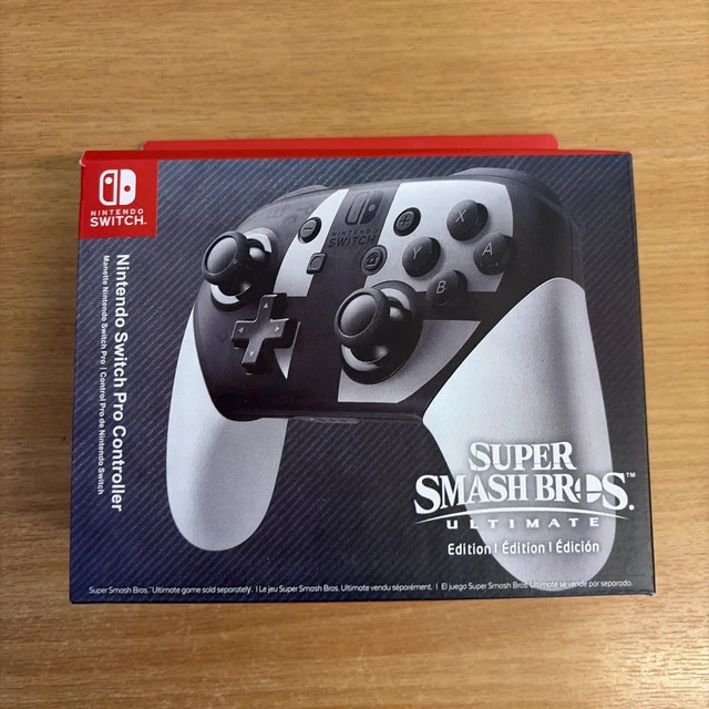 NINTENDO SWITCH PRO Controller Super Smash Bros. Edition £31.99 ...