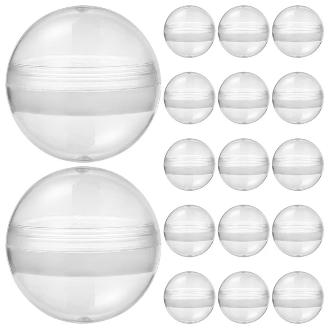 100PCS VENDING MACHINE Round Clear Containers Easter Clear Ball $34.42 ...