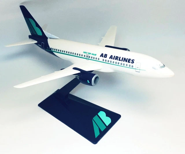 BOEING 737-300 AB Airlines Flight Miniatures Collectors Model Scale 1: ...