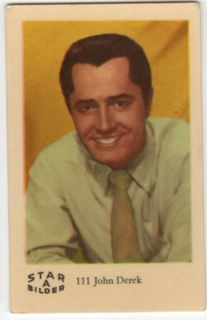 1960S SWEDISH FILM Star Card Star Bilder A #111 US Actor Director John ...