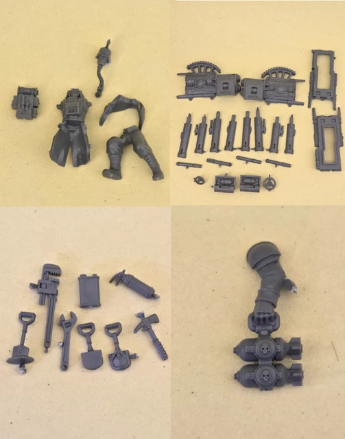 DEATH KORPS OF Krieg Artillery Team - BITS - MUTLILISTING - Warhammer ...